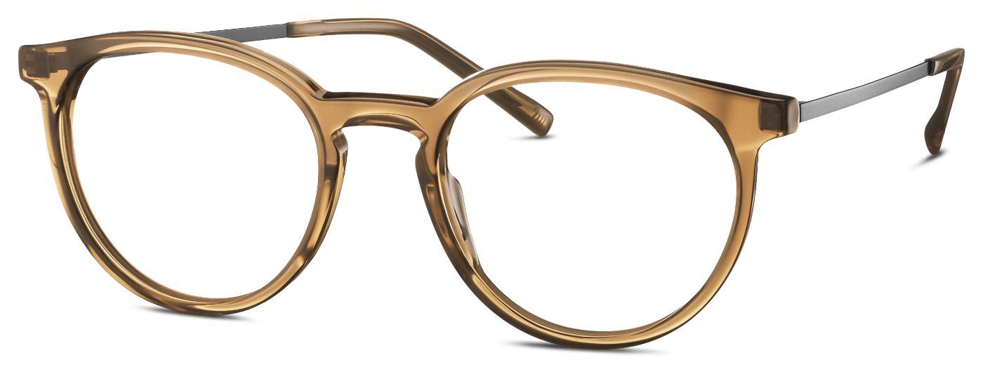 983024 C60 Honey Transparent/Dark Gun Semi Matt – Villa Eyewear