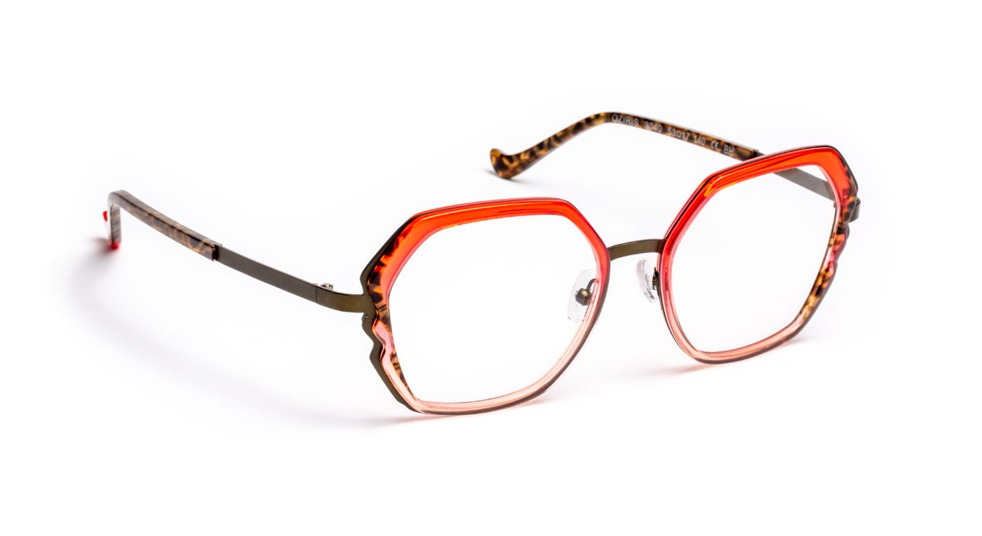 Oziris C3040 Red Transparent/Tortoiseshell – Villa Eyewear