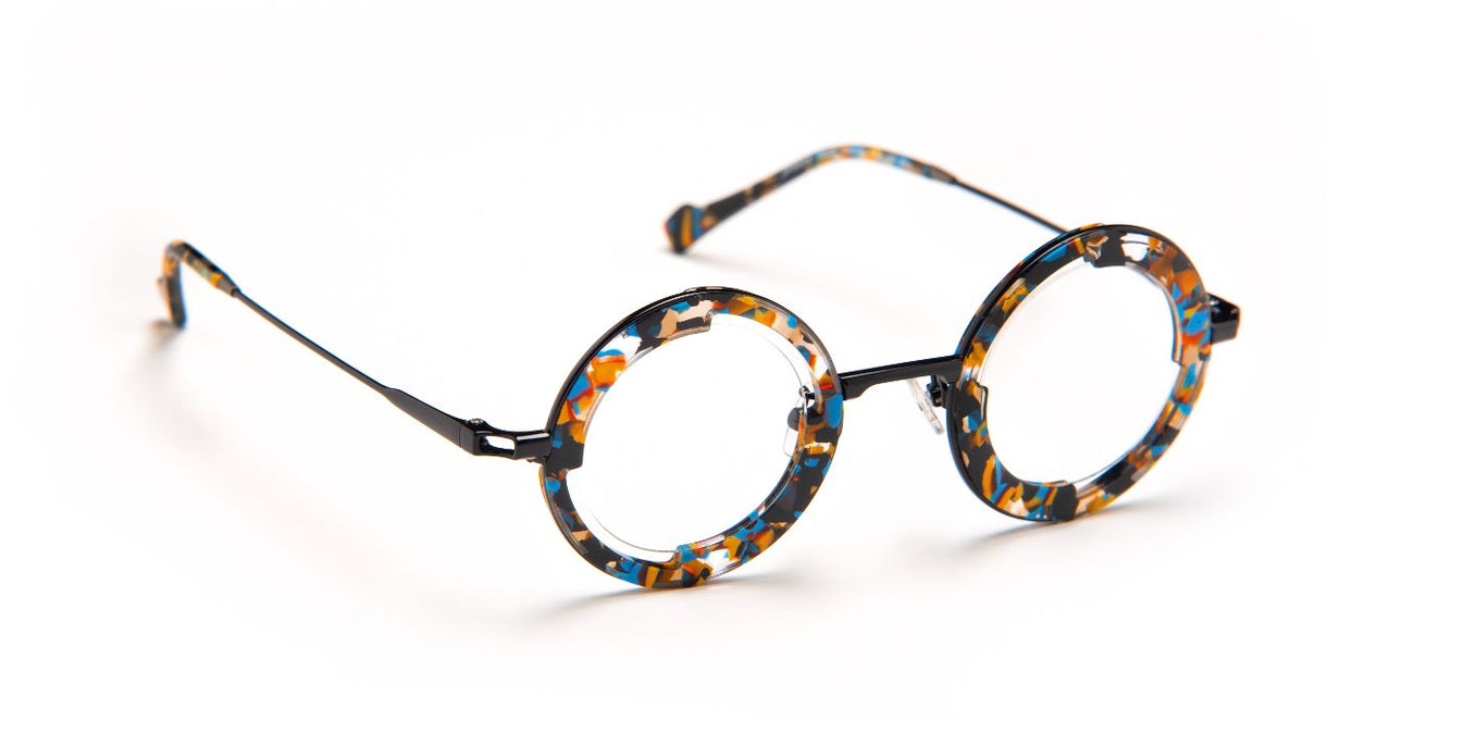 JF3024 C0051 Yellow Blue Galaxie/Black/Black Vn – Villa Eyewear